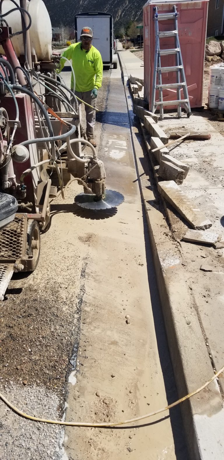 Curb Cutting | ADA | St. George and Southern Utah